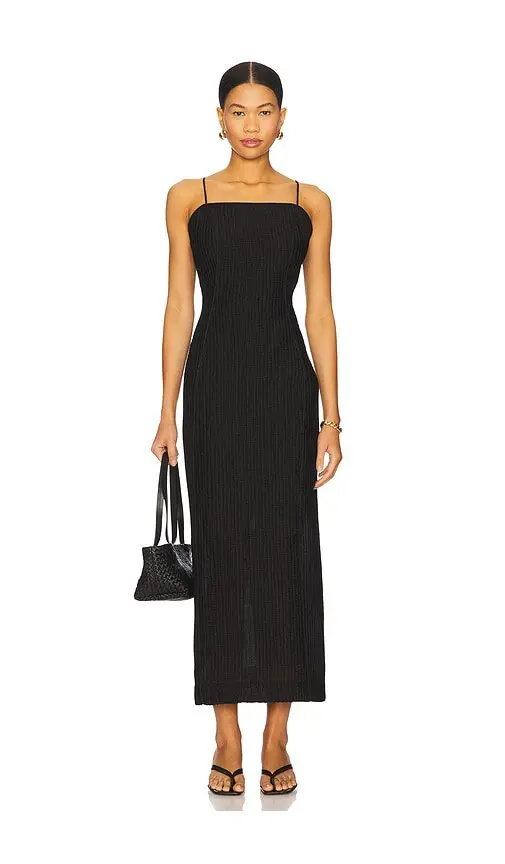 BY MALENE BIRGER Lucille Plisse Midi Dress