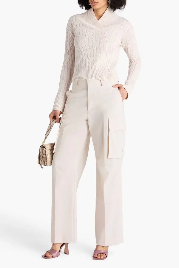 Victoria Beckham Twill Cargo Pants