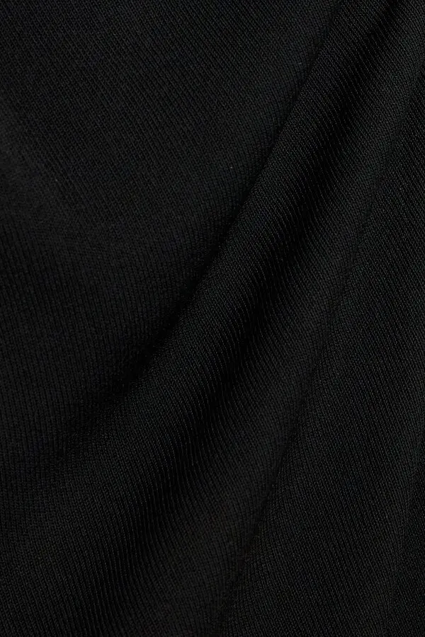 Another Tomorrow Draped Jersey Top