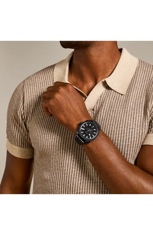 Fossil Machine Bracelet Watch - Black