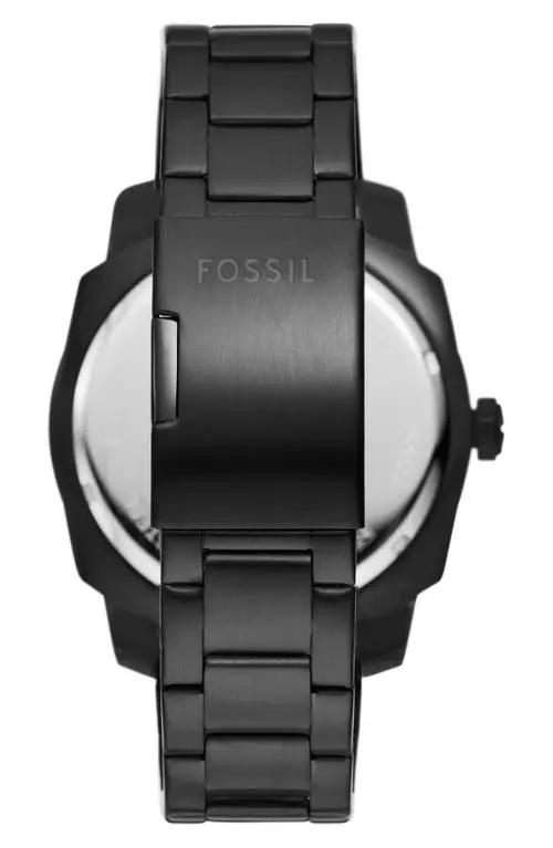 Fossil Machine Bracelet Watch - Black