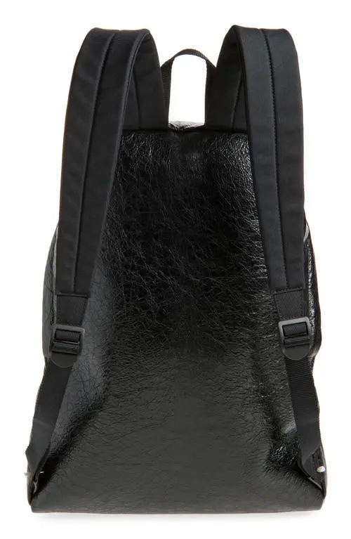 Balenciaga X Automobili Lamborghini Explorer Leather Backpack