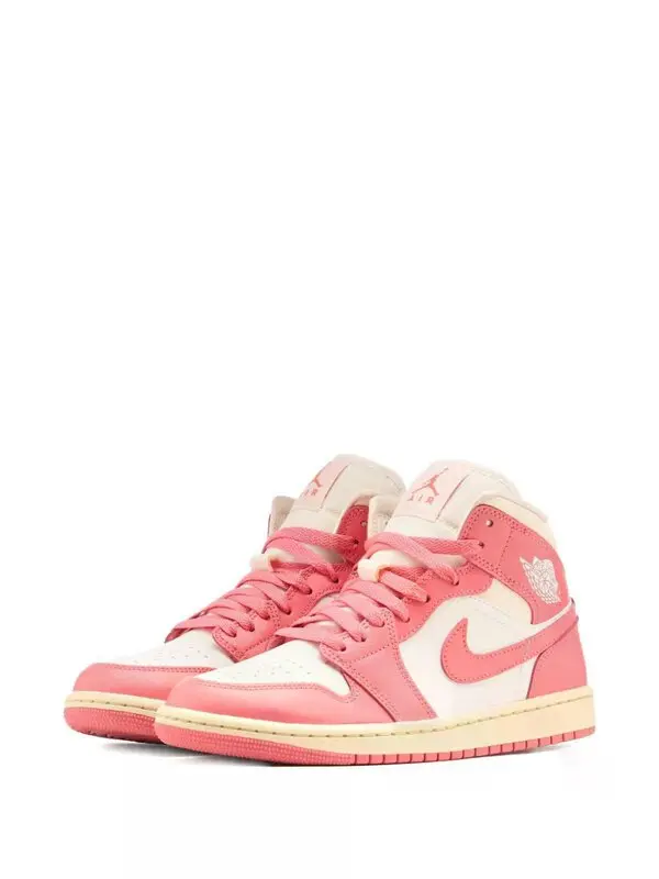 JORDAN 1 Mid Sneakers - White