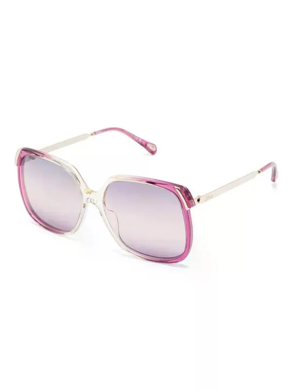 Chloé Square-frame Sunglasses