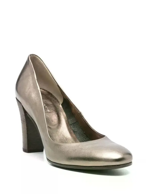 DEL CARLO 80mm Metallic Pumps