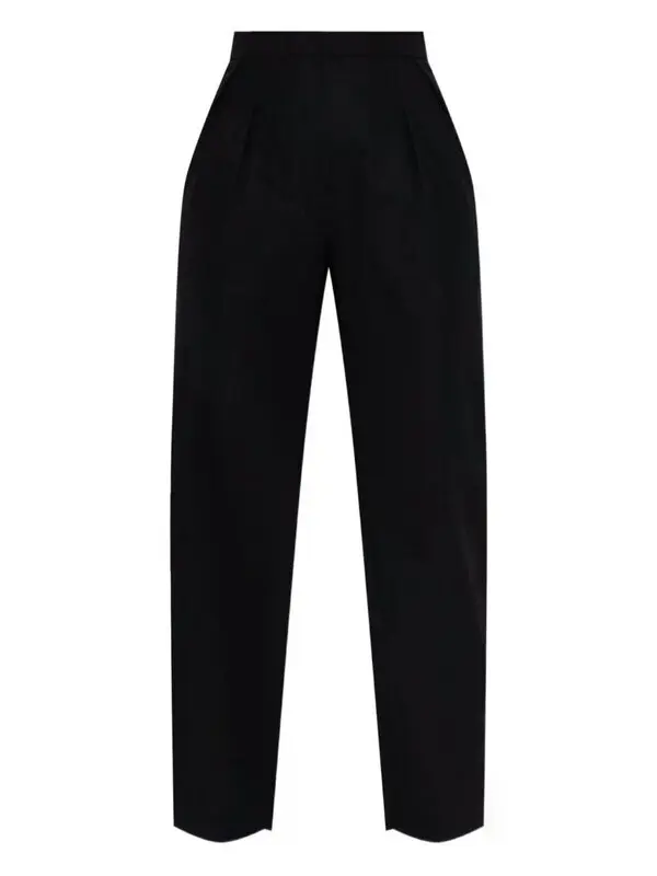 Max Mara Pleated Trousers - Black