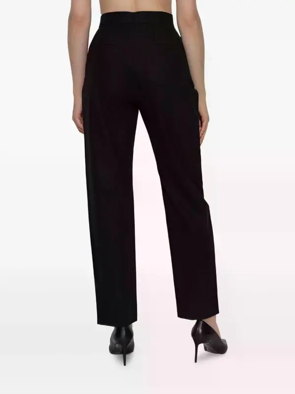 Max Mara Pleated Trousers - Black