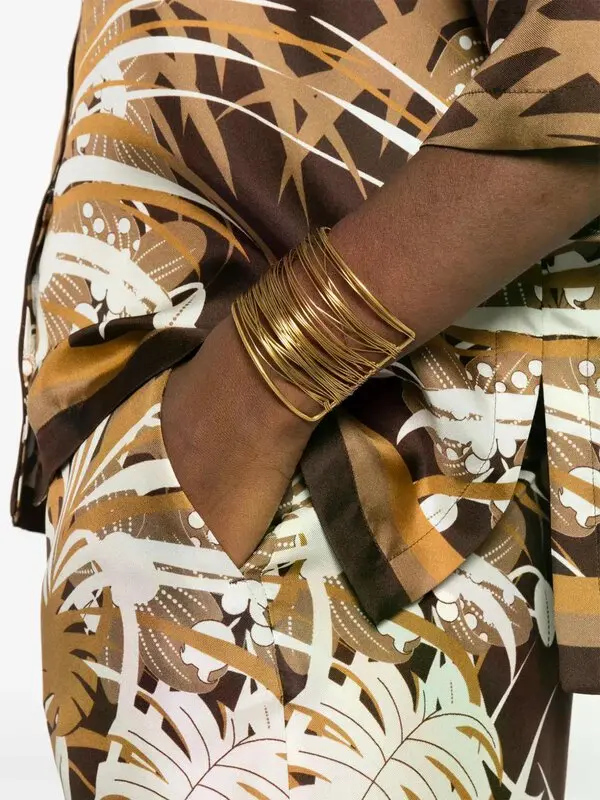 Max Mara Silk Cropped Trousers