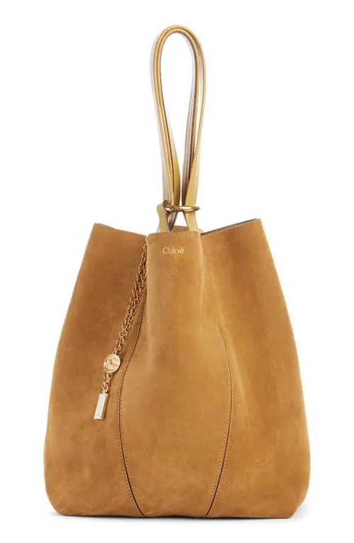 Chloé Spin Suede Tote