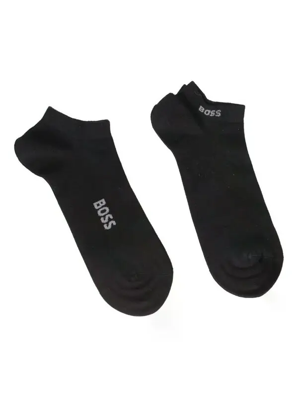 BOSS Logo-embroidered Socks