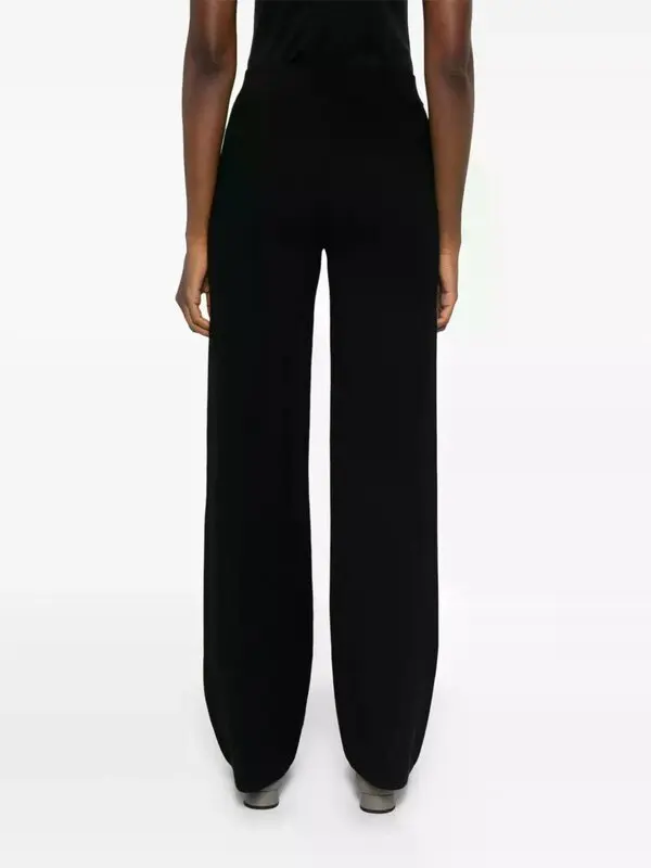Max Mara Elasticated-waist Palazzo Trousers