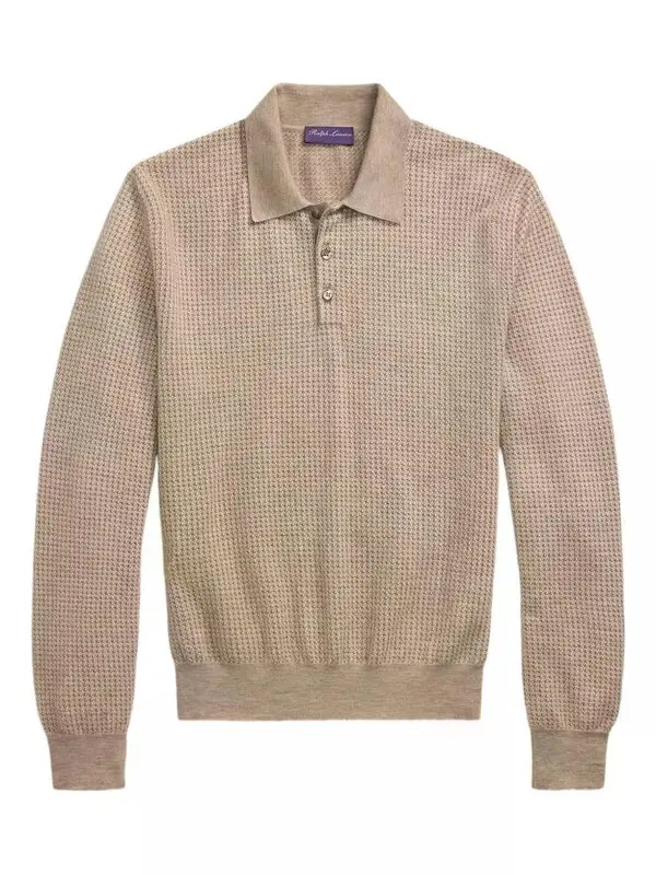 Ralph Lauren Purple Label Knitted Polo Shirt
