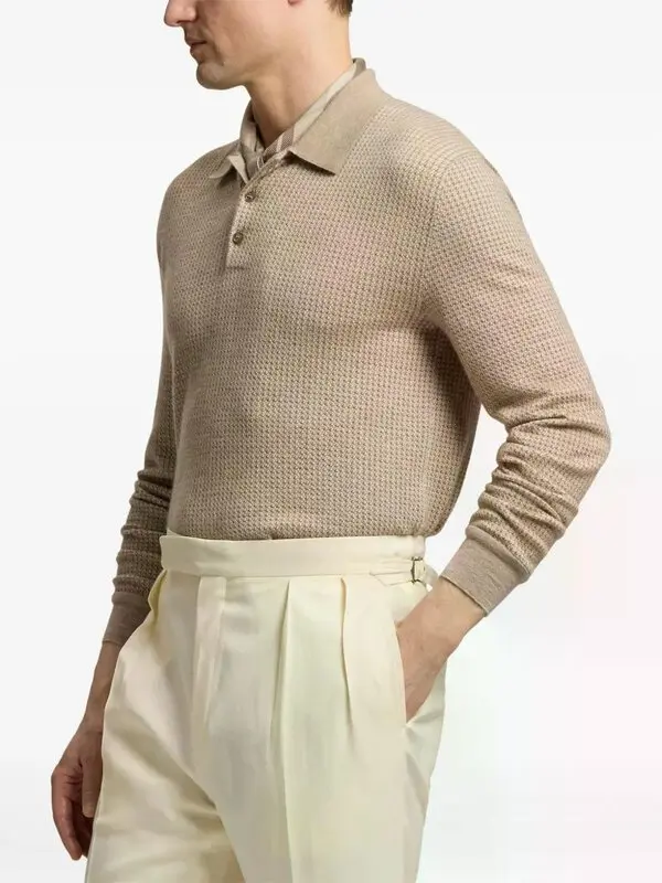 Ralph Lauren Purple Label Knitted Polo Shirt