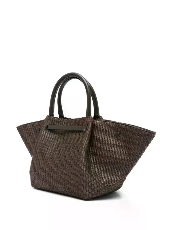 DEMELLIER Midi New York Tote Bag - Brown