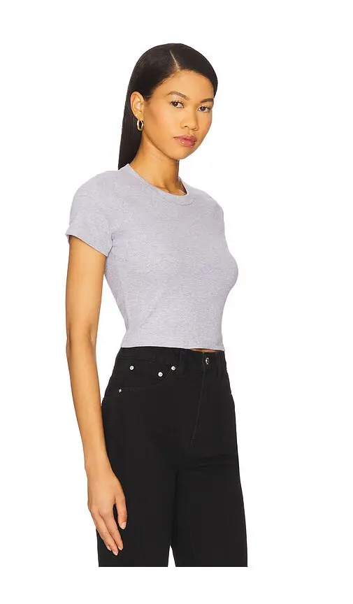 LESET Kelly Crop Slim Fit Tee