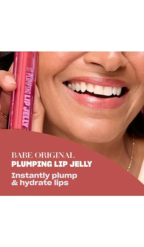 BABE ORIGINAL Babe Glow Plumping Lip Jelly - Rose