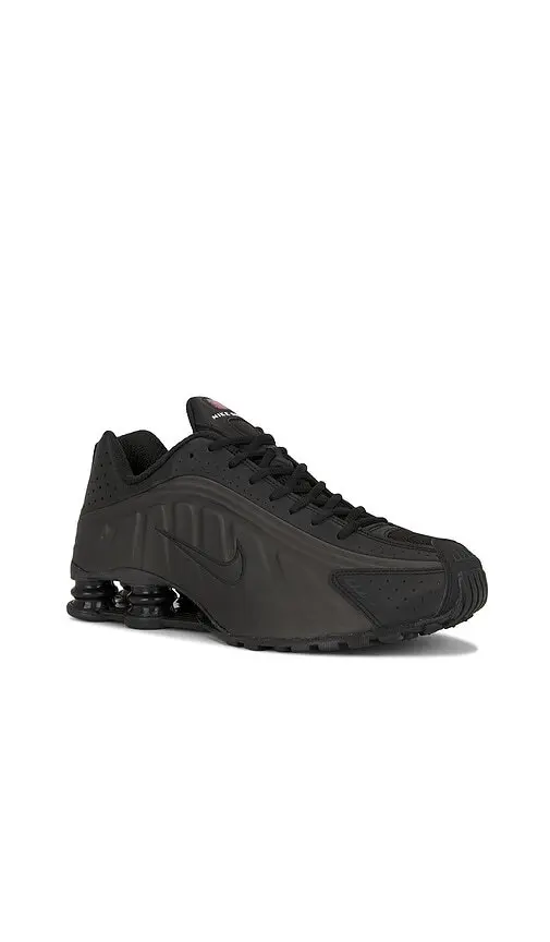 Nike Shox R4 - Black & Bright Crimson
