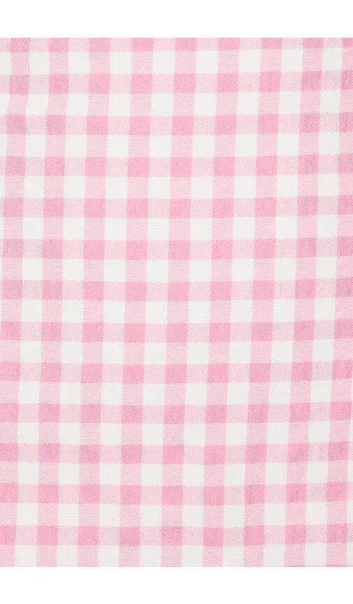 LOVERS AND FRIENDS Alice Mini Dress - Pink Gingham