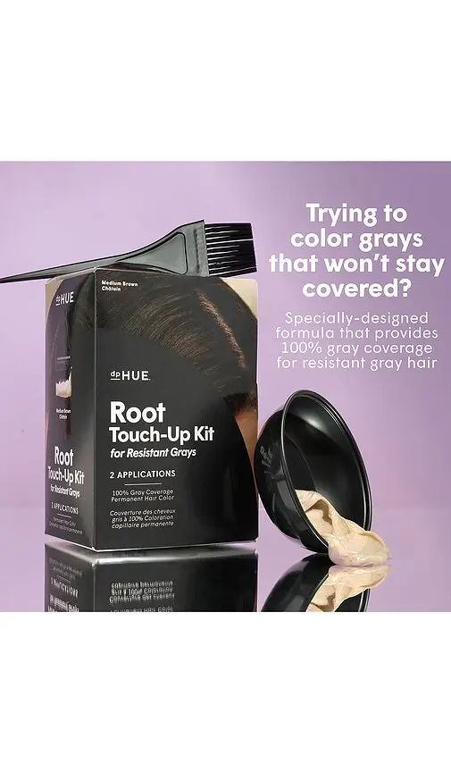 DPHUE Root Touch-up Kit For Resistant Grays