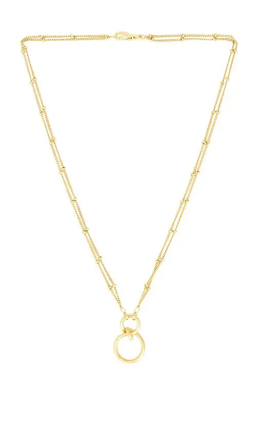 Eddie Borgo Curled Link Pendant - Gold