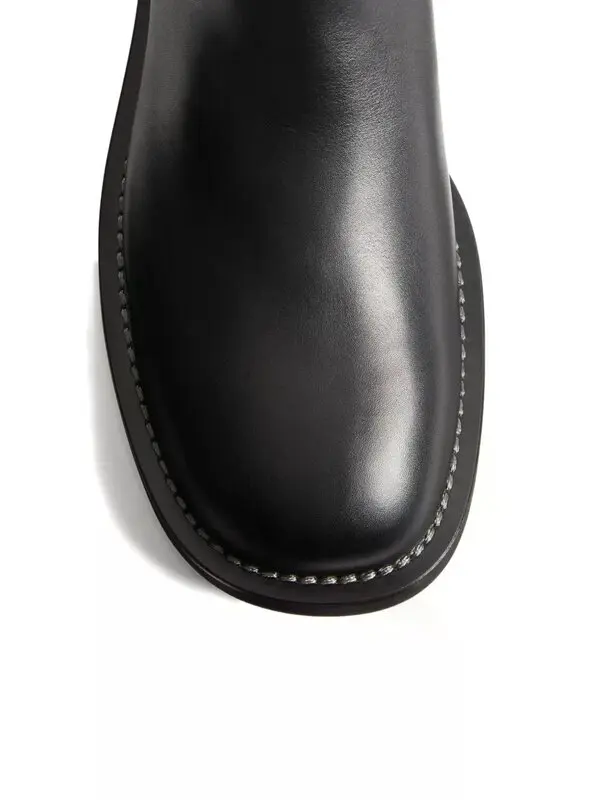 Valentino Garavani Urbie Leather Ankle Boots