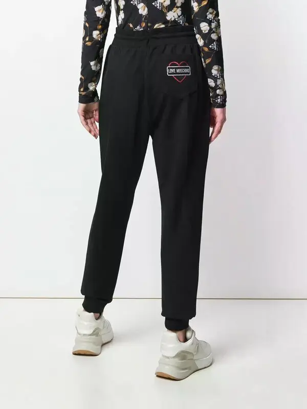 Moschino Heart Print Sweatpants