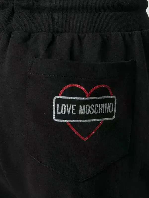 Moschino Heart Print Sweatpants