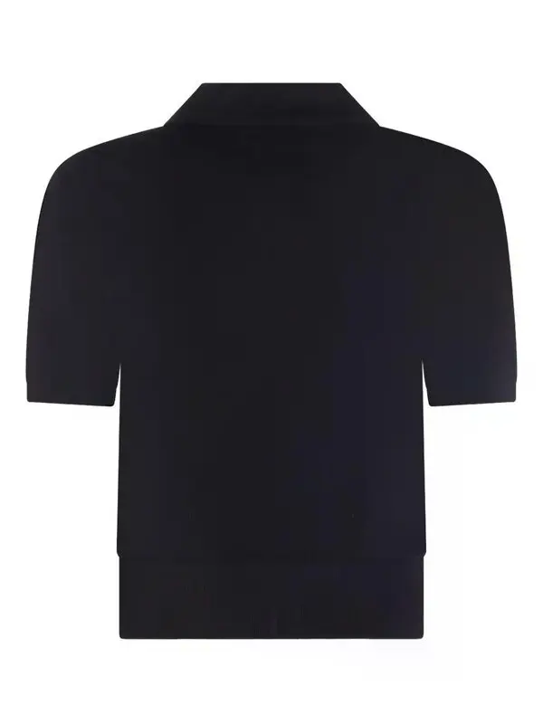 A.p.c. Embroidered Logo Polo Shirt - Blue