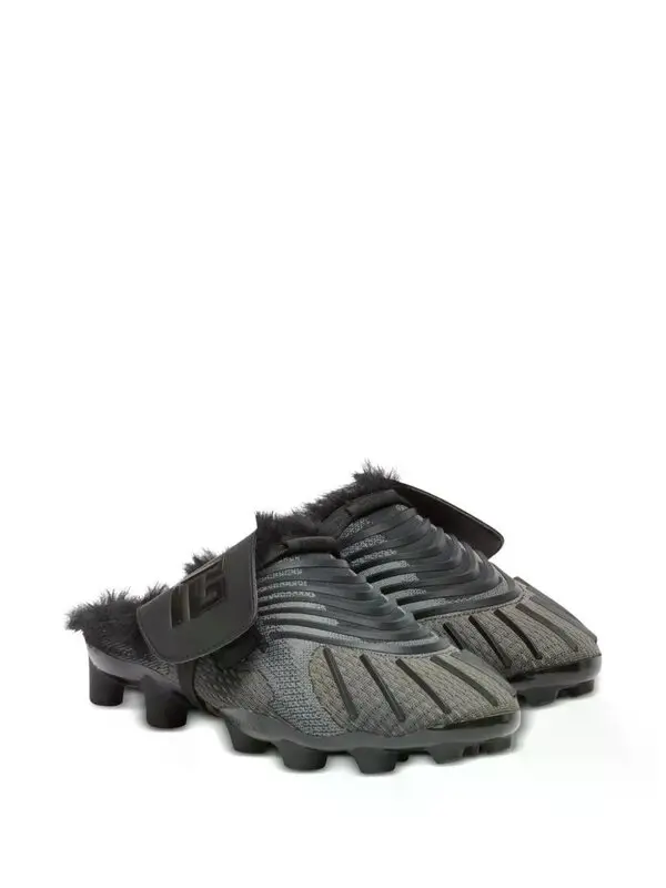 Balmain Half Time Slippers - Black