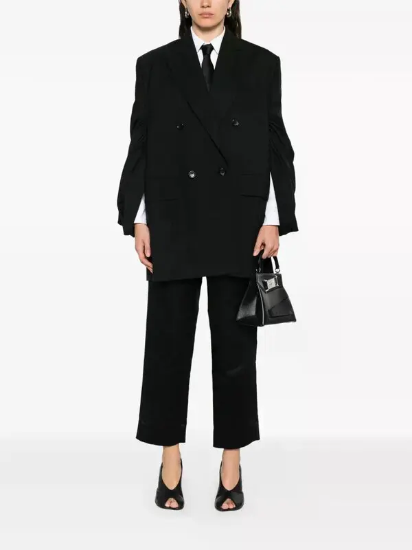 Comme Des Garçons Cropped Tailored Trousers