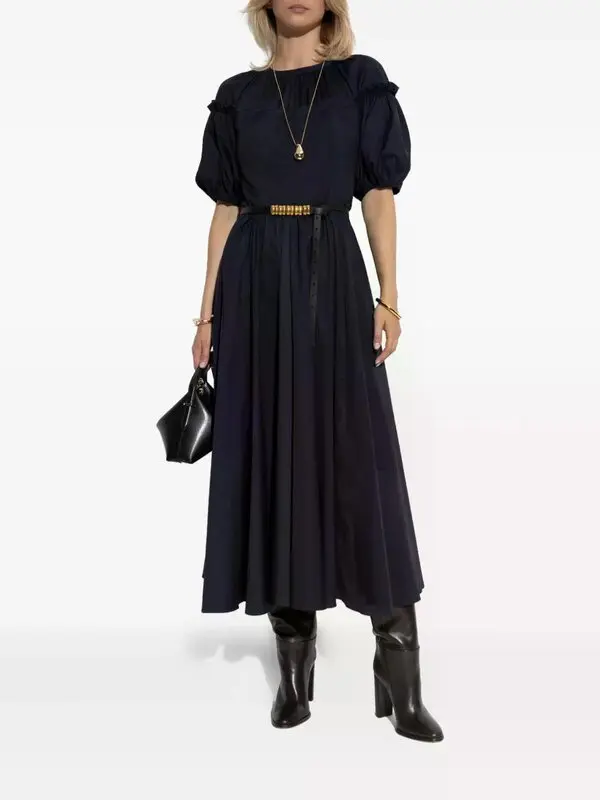 Ulla Johnson Puff-sleeve Midi Dress