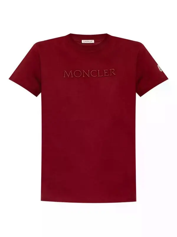 Moncler Logo-embroidered T-shirt