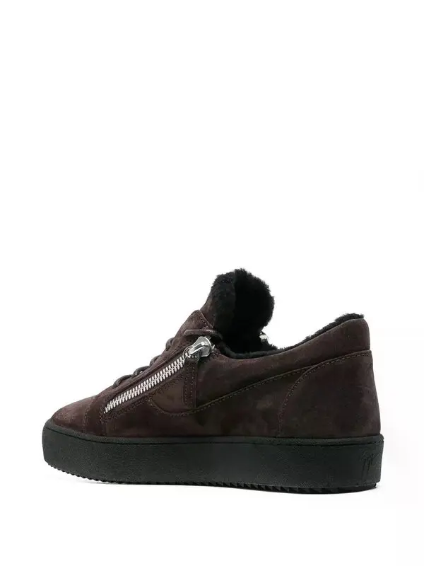 GIUSEPPE ZANOTTI May Lond Low-top Sneakers - Brown