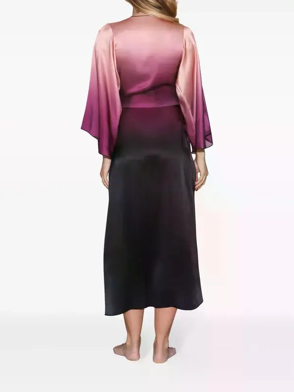 FLEUR DU MAL Angel-sleeve Long Robe