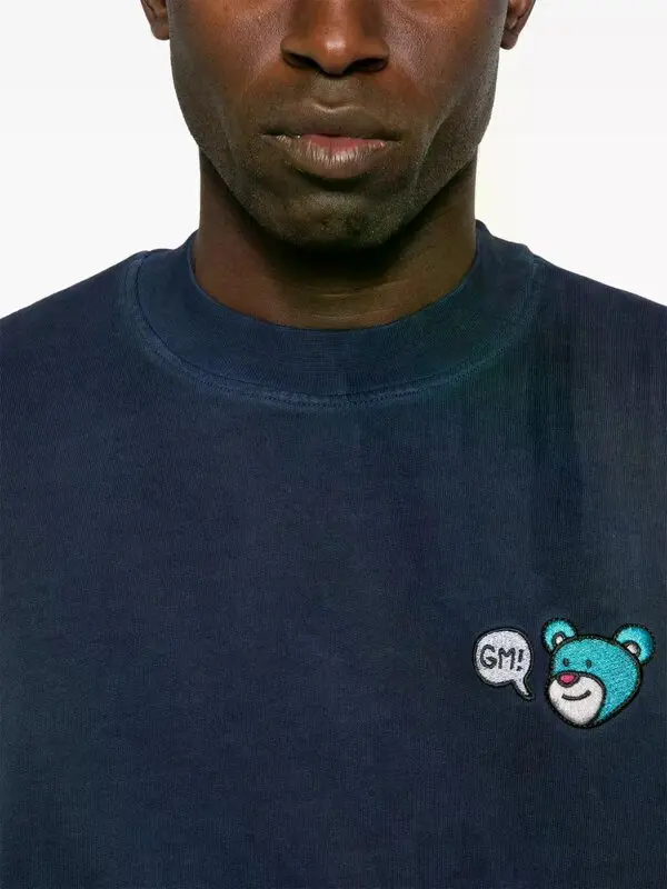 INBETWEENERS Logo-embroidered Sweatshirt - Blue
