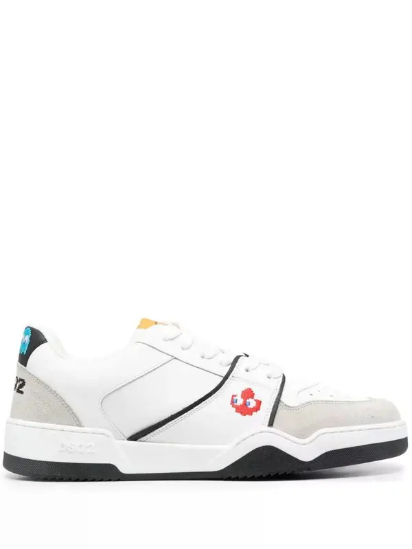 Dsquared2 Panelled Low-top Sneakers - White