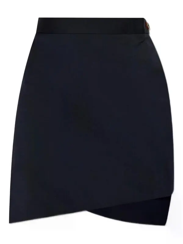 VIVIENNE WESTWOOD Virgin Wool Asymmetric Skirt