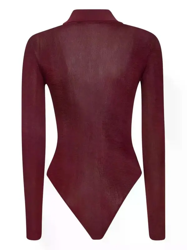 SELF-PORTRAIT Cotton Bodysuit