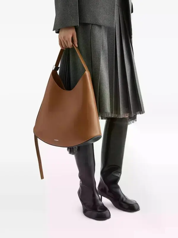 JIL SANDER Eldorado Shoulder Bag - Brown