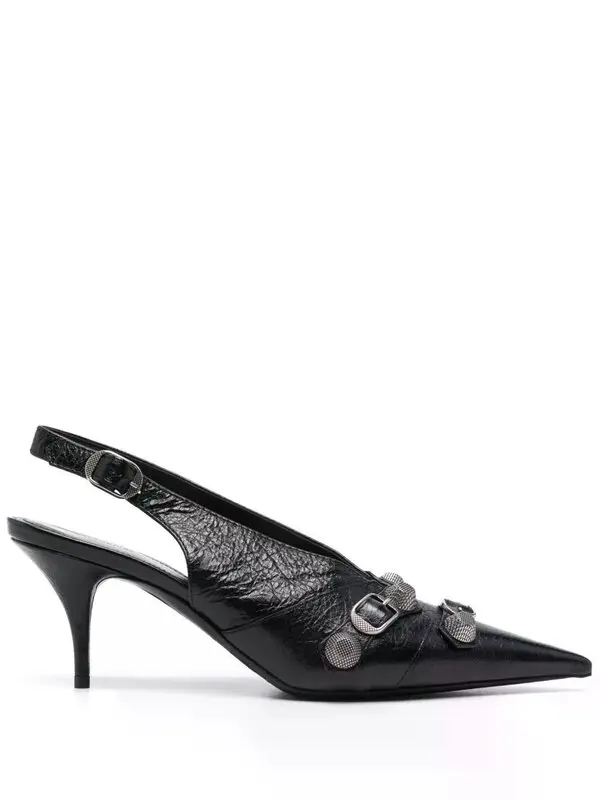Balenciaga Cagole 70mm Slingback Pumps