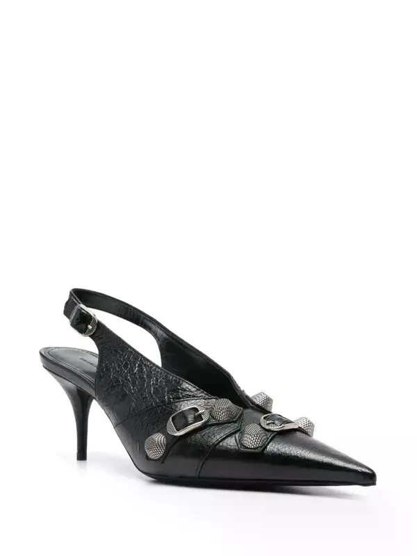 Balenciaga Cagole 70mm Slingback Pumps