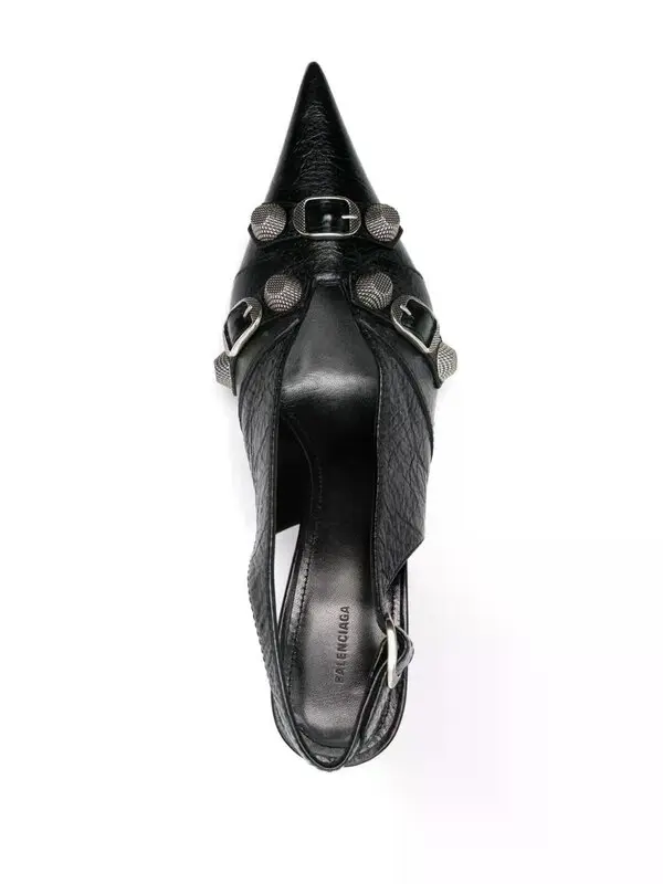 Balenciaga Cagole 70mm Slingback Pumps