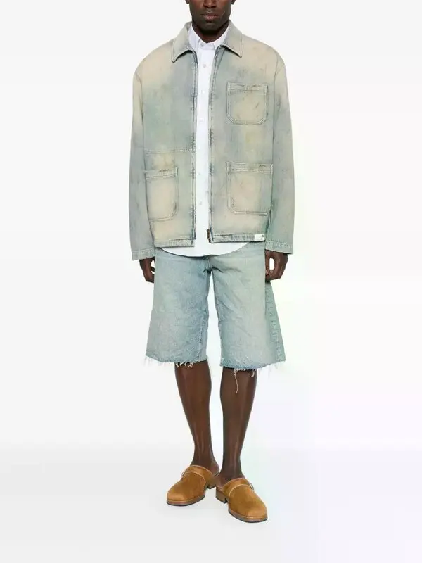 GOLDEN GOOSE Zip-up Denim Jacket