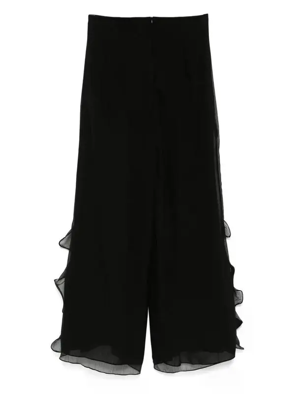 PatBO Ruffle-detailing Trousers