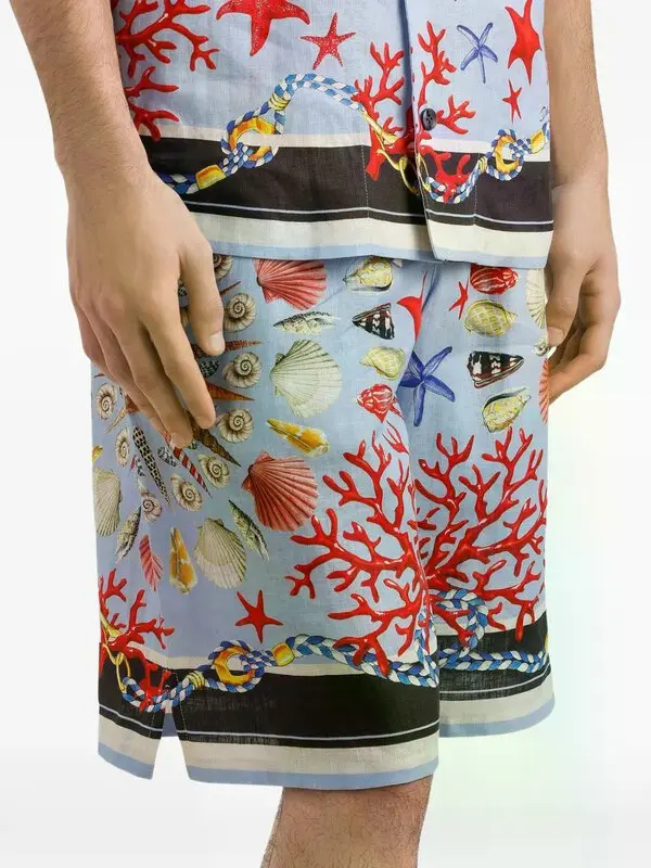 Dolce & Gabbana Linen Shorts