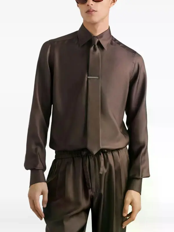 Dolce & Gabbana Martini Shirt - Brown