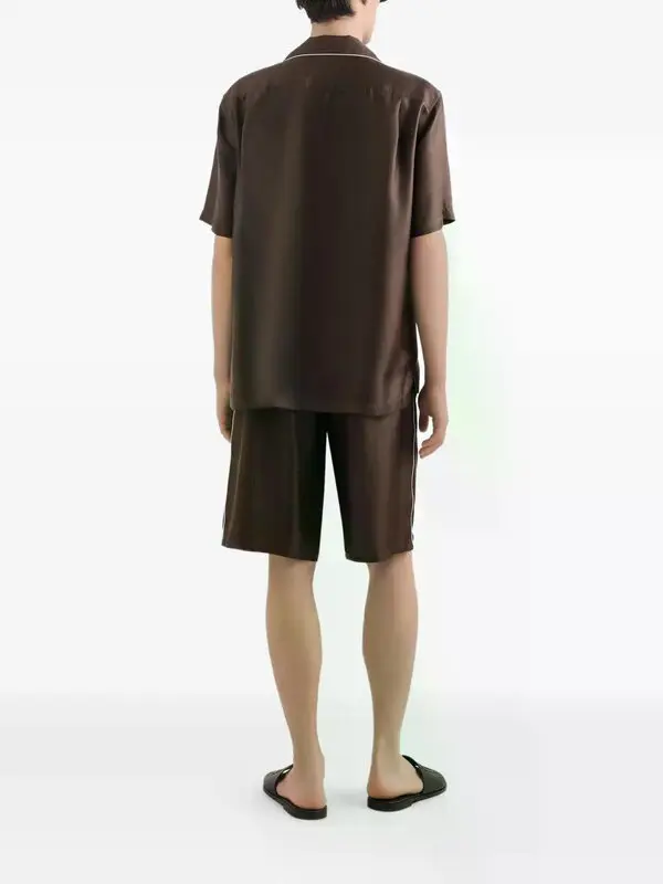 Dolce & Gabbana Collared Short-sleeve Shirt