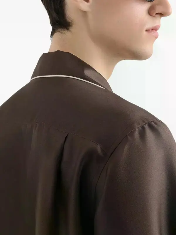 Dolce & Gabbana Collared Short-sleeve Shirt