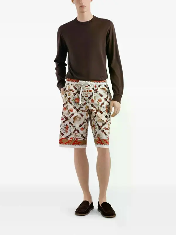 Dolce & Gabbana Cotton Bermuda Shorts