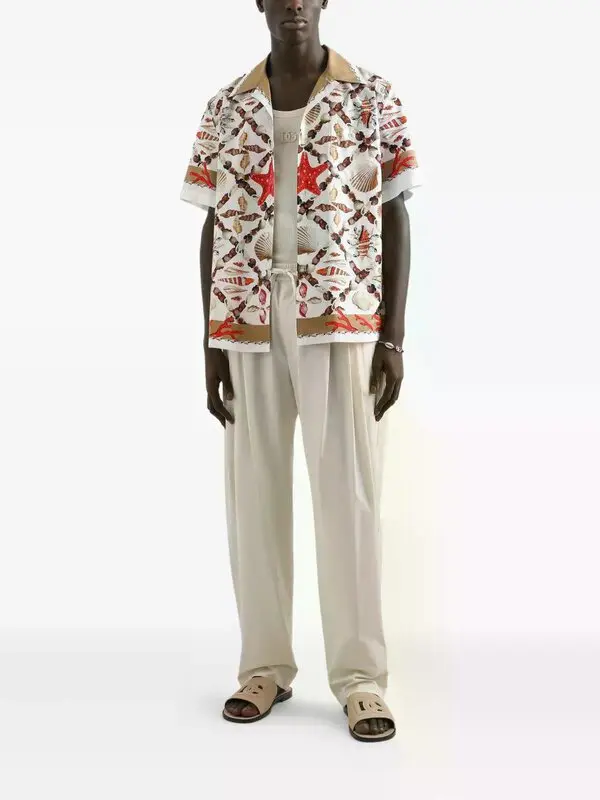 Dolce & Gabbana Pleated Drawstring Trousers
